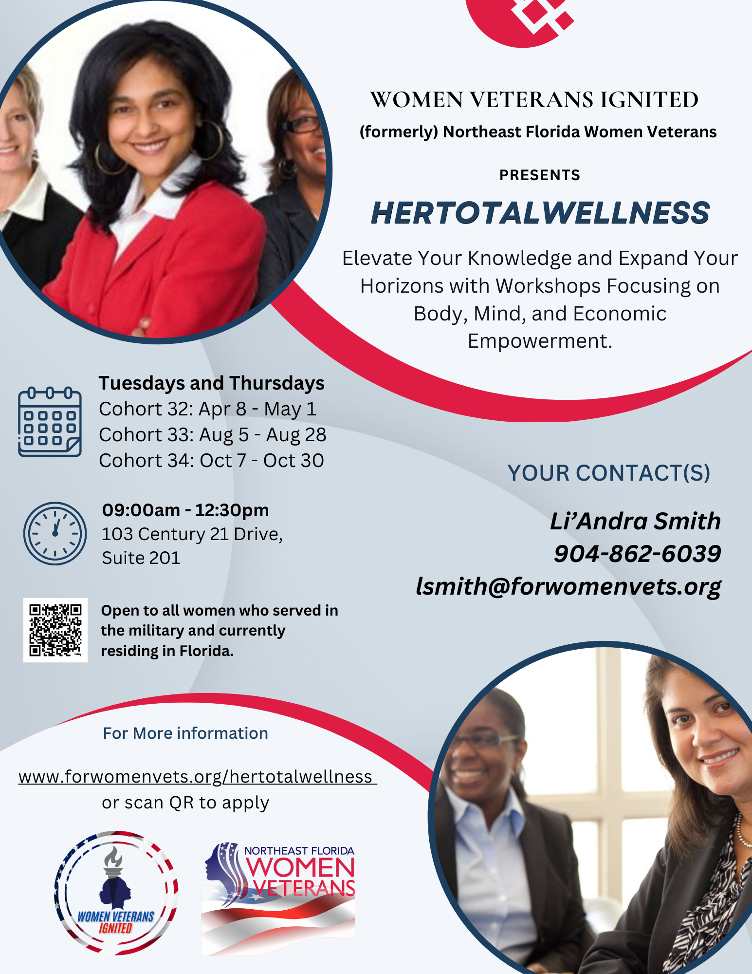 HerTOTALWellness, Cohort 31 - VIRTUAL - Women Veterans Ignited